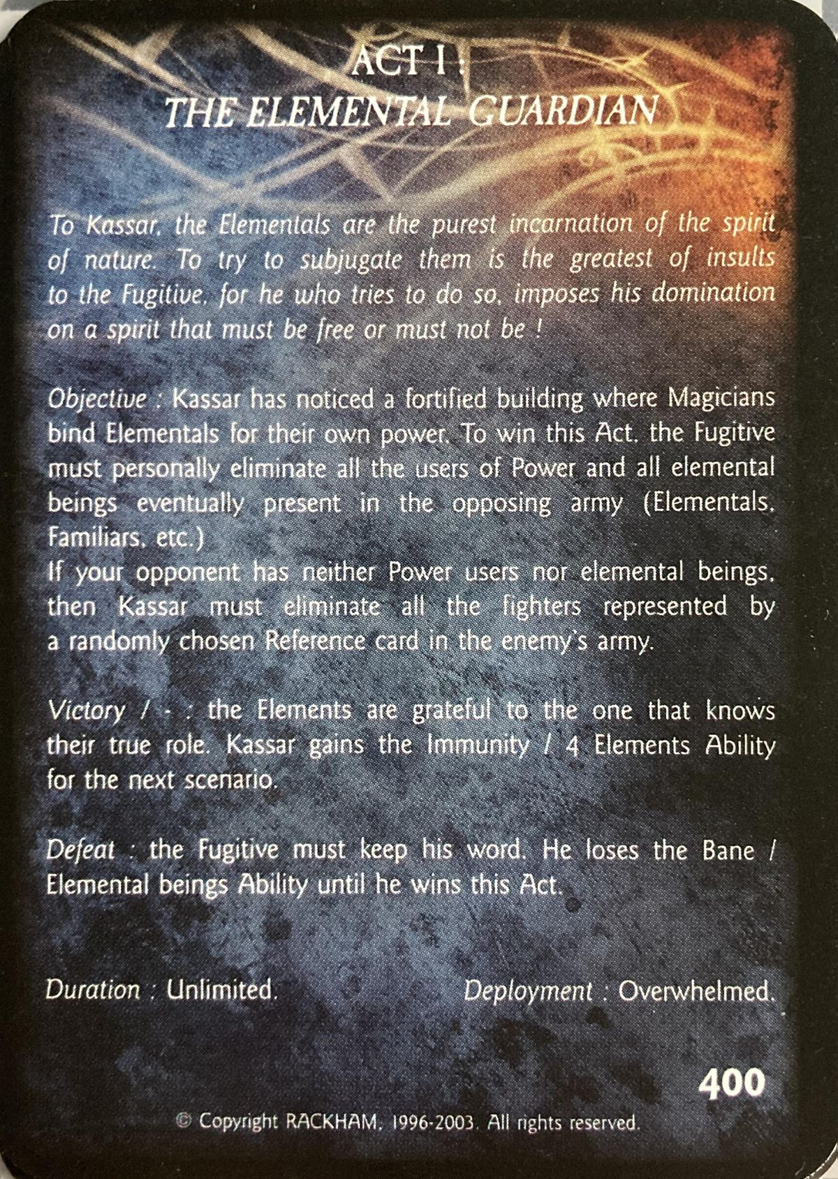 Kassar's Scenario - Confrontation.wiki