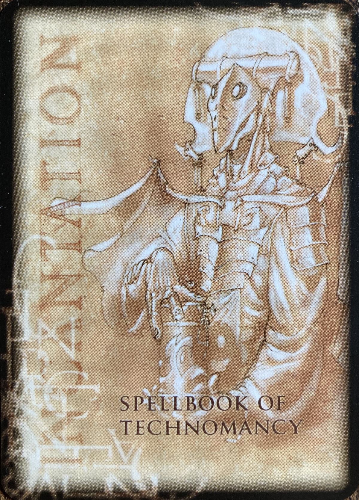 Technomancy Spellbook Cover Card - Confrontation.wiki