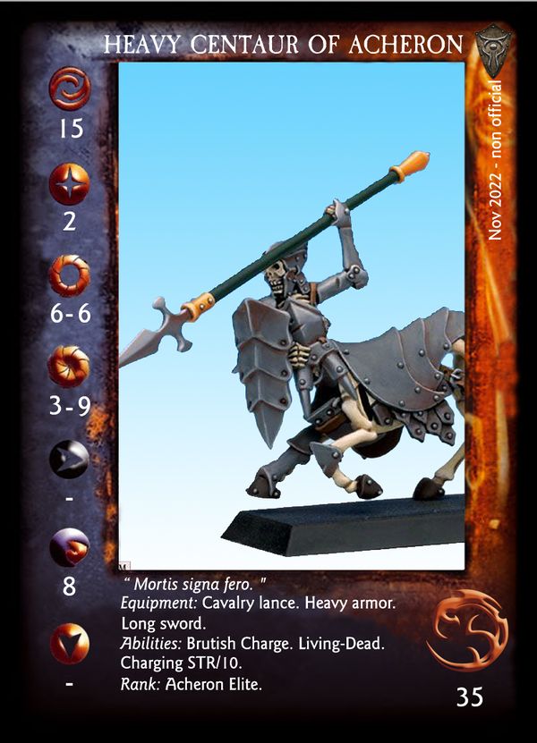 Heavy Centaur of Acheron - Confrontation.wiki